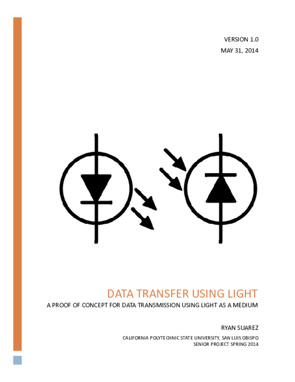 (PDF) Data Transfer Using Light