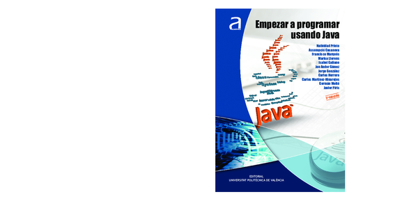 (PDF) Empezar a programar usando Java