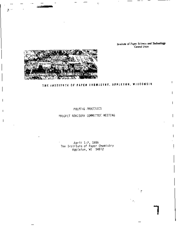 (PDF) PAC report (Pulping Processes) April 1985