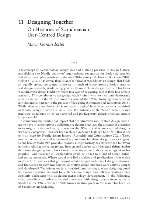 (PDF) Designing Together