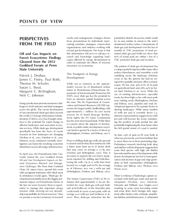 (PDF) Points of View Perspectives from the Field