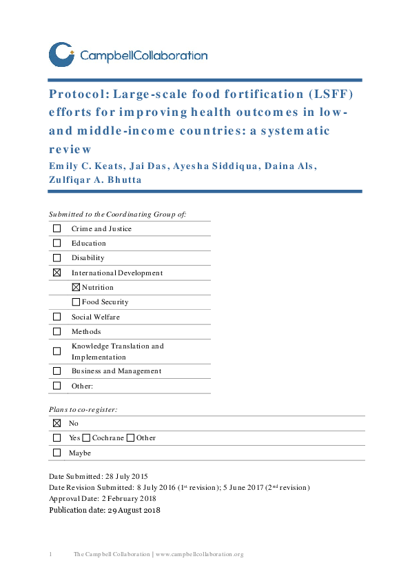 (PDF) PROTOCOL: Large‐scale food fortification (LSFF) efforts for ...