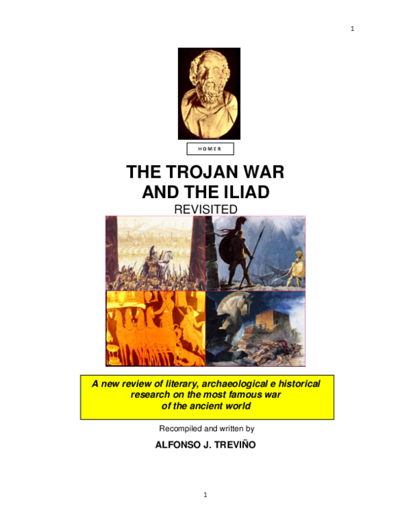 (PDF) THE TROJAN WAR AND THE ILIAD