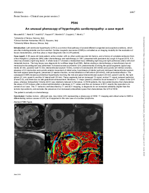 (PDF) P586An unusual phenocopy of hypertrophic cardiomyopathy: a case ...