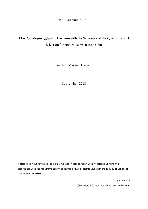 (PDF) MA Dissertation Final