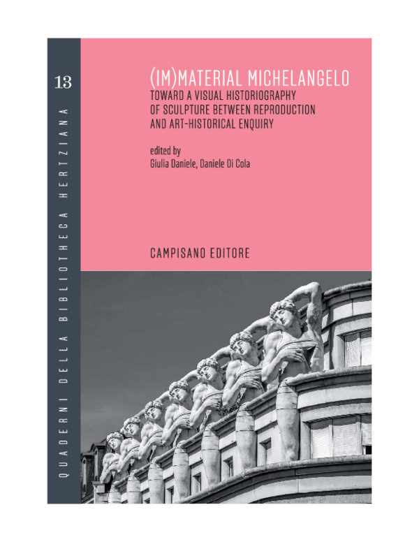 (PDF) Michelangelo’s Pietà: Replica, Relic, and Reception
