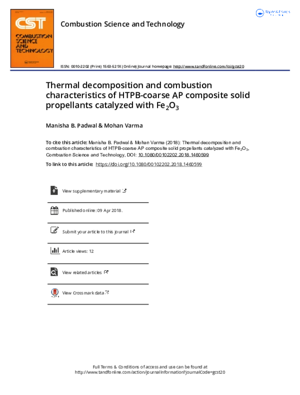 (PDF) Thermal decomposition and combustion characteristics of biomass ...