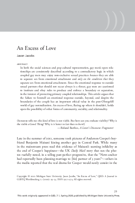 (PDF) An Excess of Love | Jason Jacobs - Academia.edu