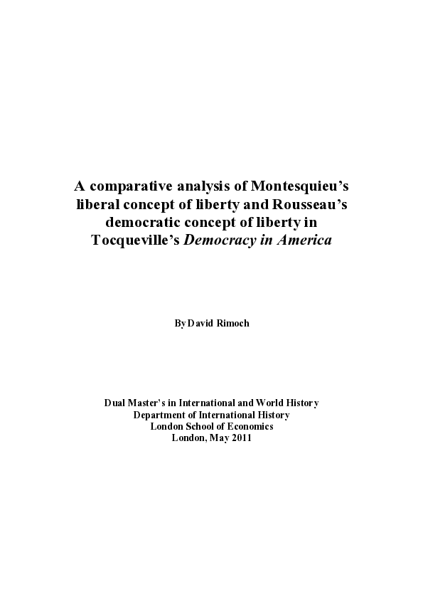 (PDF) A comparative analysis of Montesquieu’s liberal concept of ...