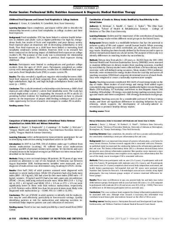 (PDF) Comparison of Anthropometric Indicators of Nutritional Status ...