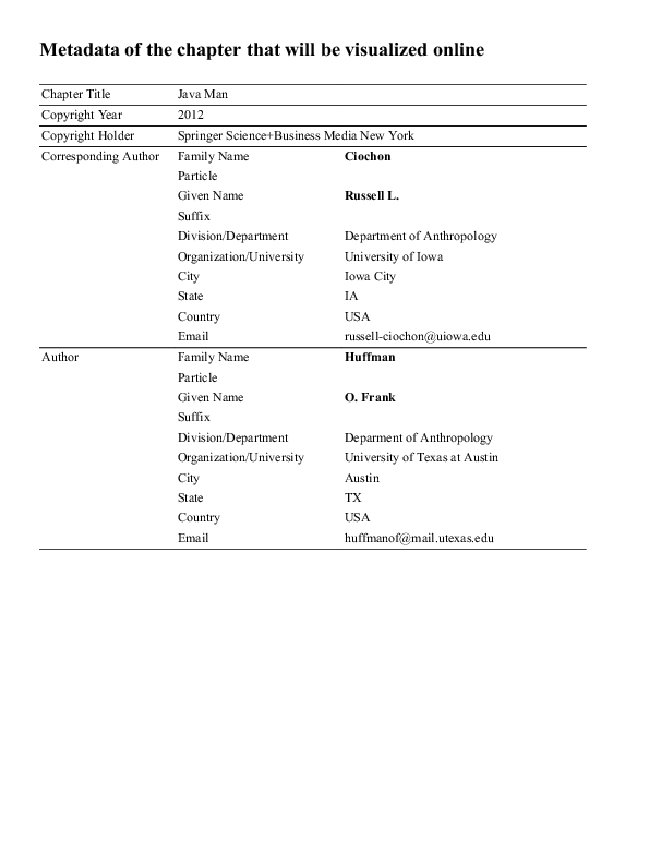 (PDF) Java Man