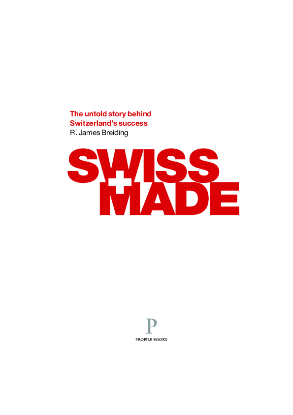 (PDF) The untold story behind Switzerland ’ s success | James BREIDING ...