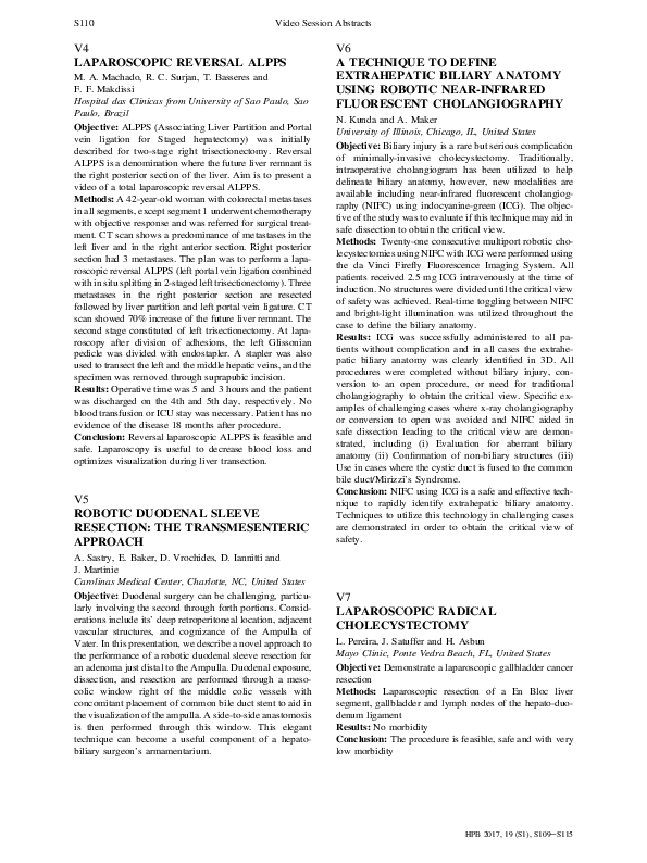 (PDF) Robotic duodenal sleeve resection: The transmesenteric approach