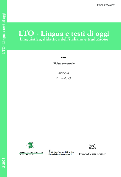 (PDF) Esercizi con il bianchetto. Un esperimento grammaticale in classe ...