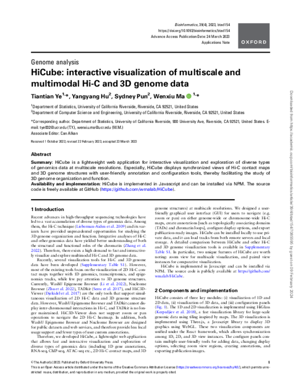 (PDF) HiCube: interactive visualization of multiscale and multimodal Hi ...