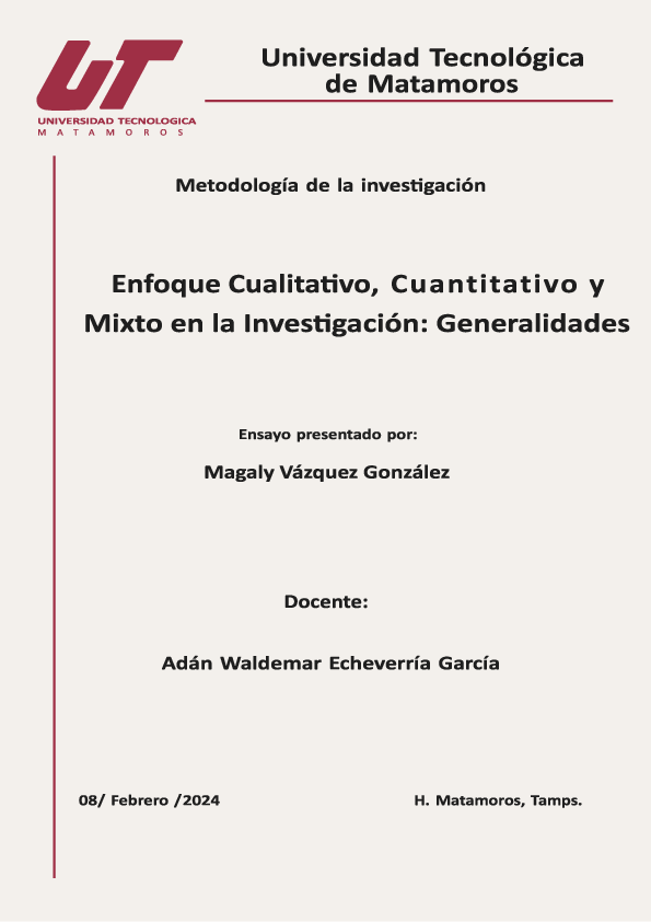 (PDF) ENFOQUE CUALITATIVO CUANTITATIVO Y MIXTO EN LA INVESTIGACION