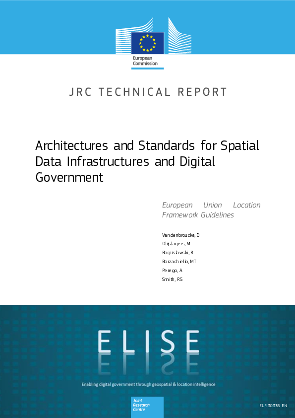 (PDF) Architectures and Standards for Spatial Data Infrastructures and Digital Government ...