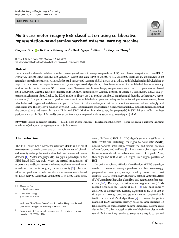 (PDF) Collab Rep-based Semi-supervised EEG Classification