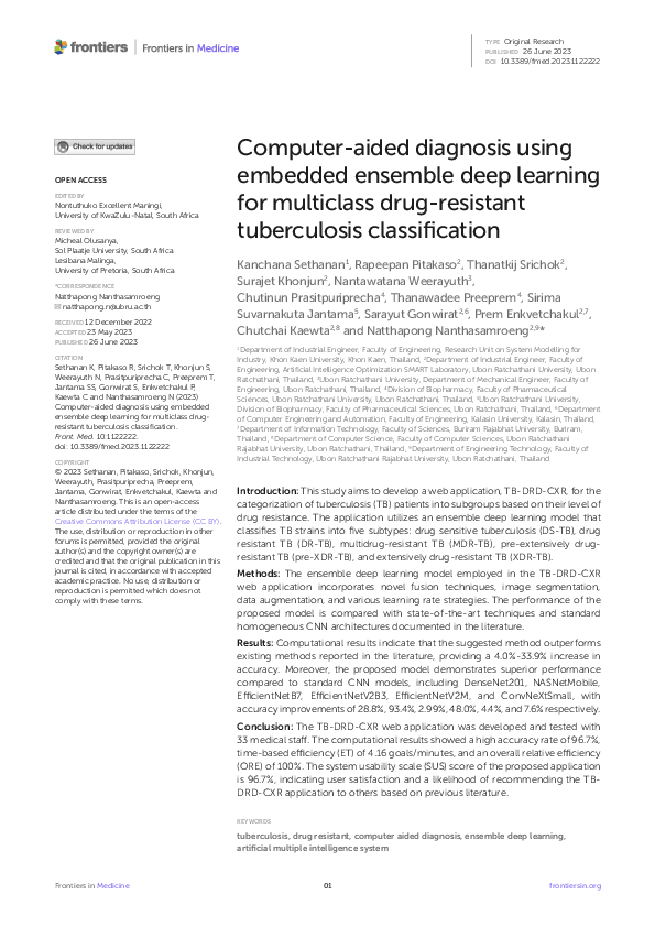 (PDF) Computer-aided diagnosis using embedded ensemble deep learning ...