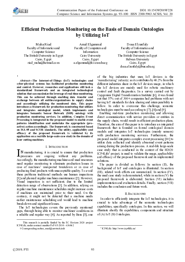 (PDF) Efficient Management of Perishable Inventory by Utilizing IoT