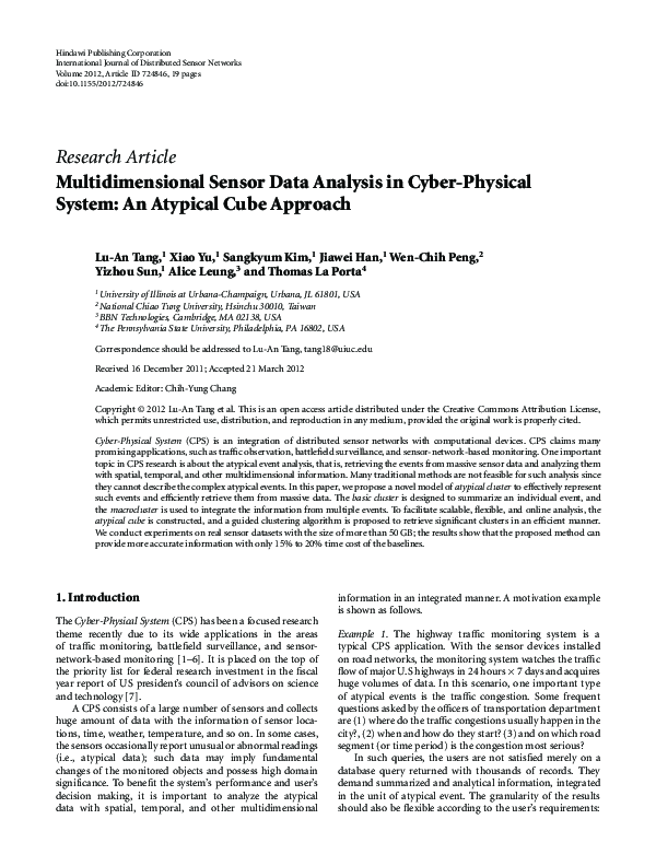 (PDF) Multidimensional Sensor Data Analysis in Cyber-Physical System ...