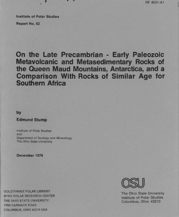 (PDF) On the Late Precambrian-Early Paleozoic Metavolcanic and ...