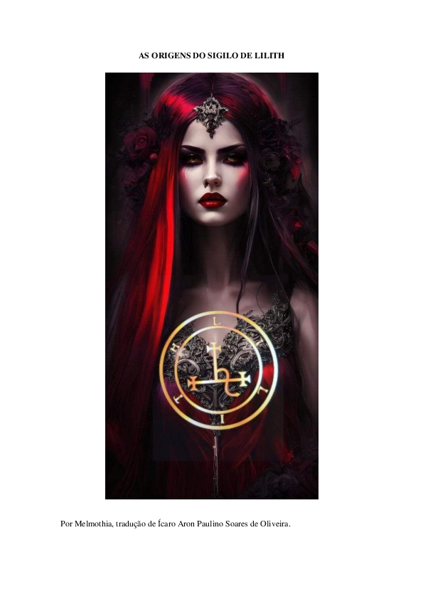 (PDF) As Origens do Sigilo de Lilith
