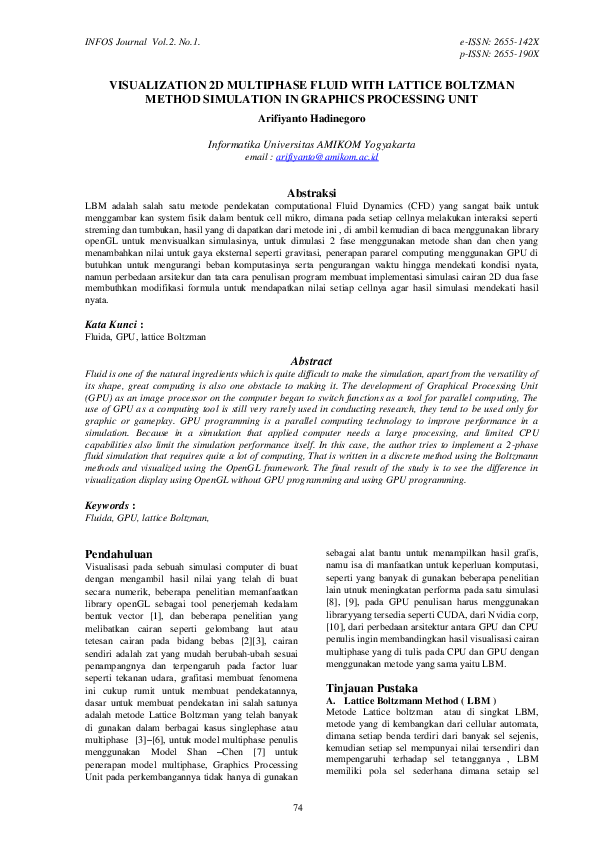 (PDF) Visualization 2D Multiphase Fluid with Lattice Boltzman Method Simulation in Graphics ...