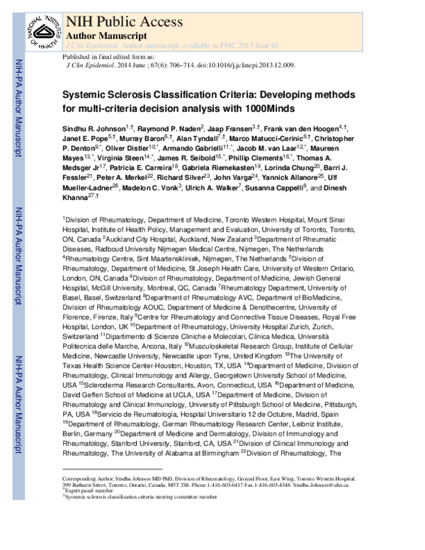 (PDF) Multicriteria decision analysis methods with 1000Minds for ...