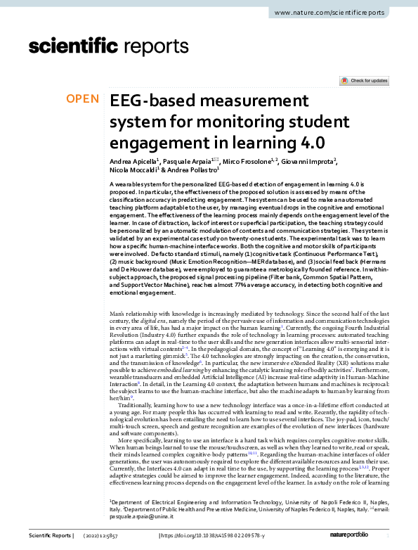 (PDF) EEG-based measurement system for monitoring student engagement in ...
