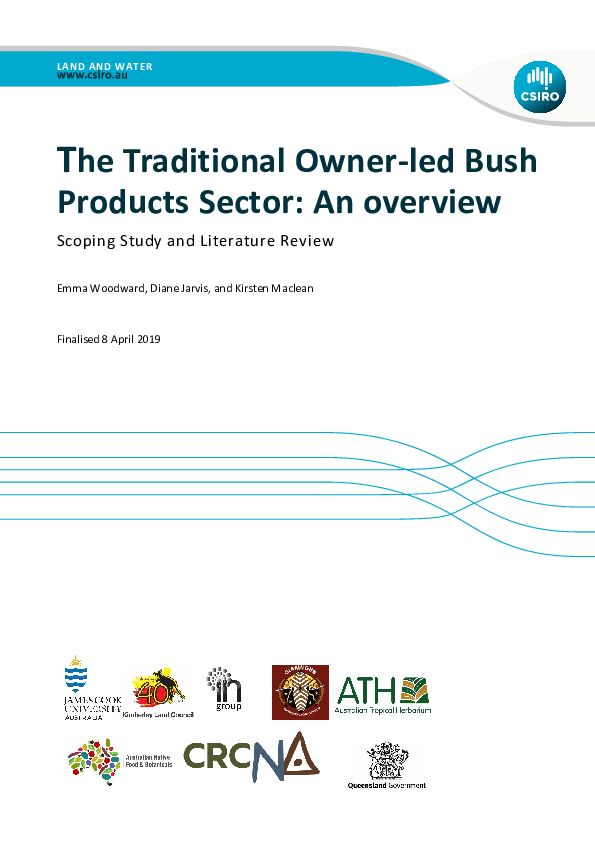 (PDF) The traditional owner-led bush products Sector: an overview ...