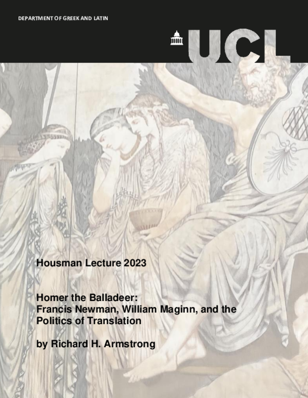 (PDF) Housman Lecture 2023.v2 copy
