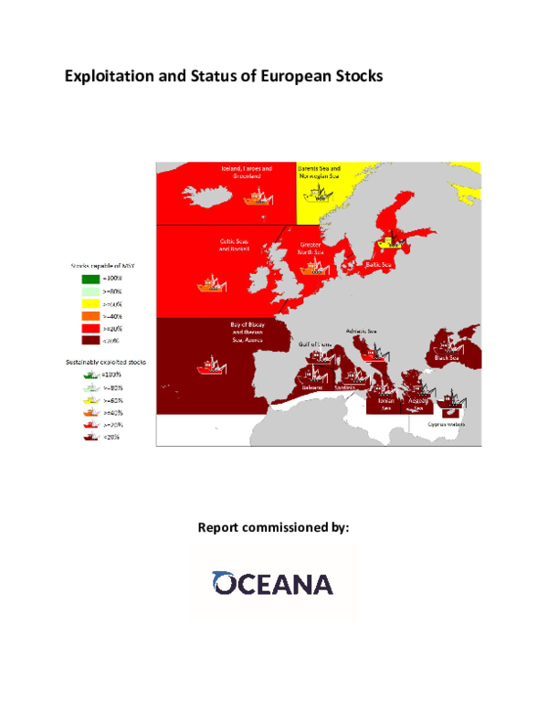 (PDF) Exploitation and status of European stocks