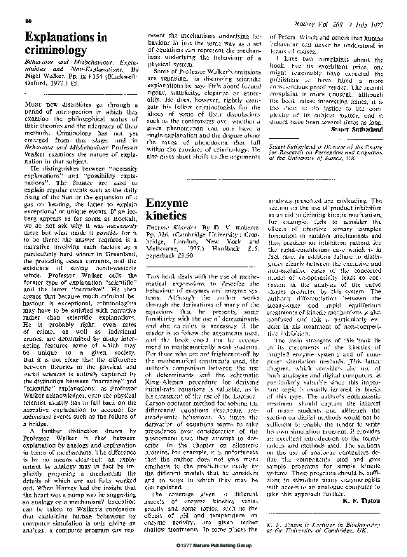 (PDF) Enzyme kinetics