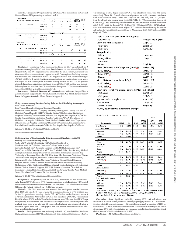 (PDF) 67. Agreement Among Bayesian Dosing Software for Calculating ...