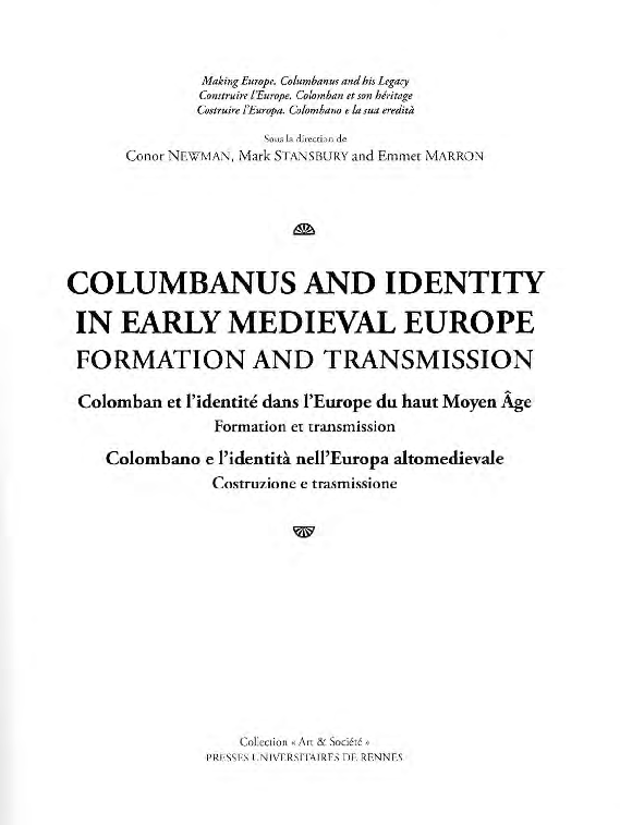 (PDF) Columbanus and Europe