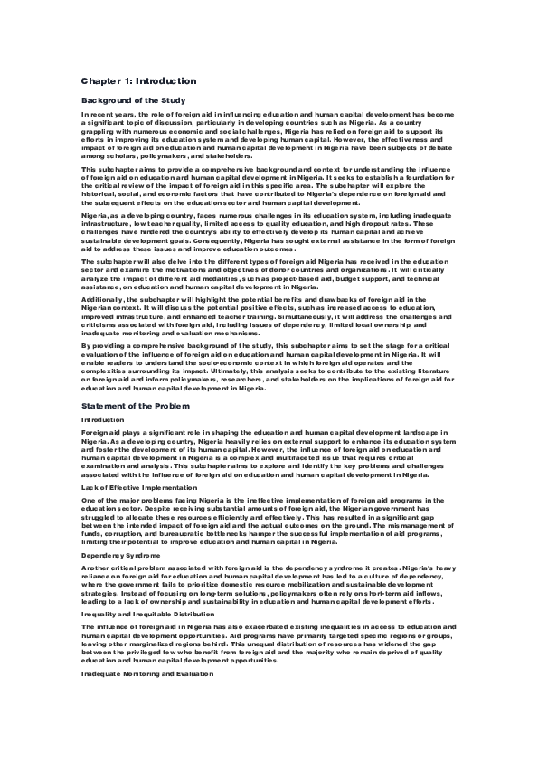 (DOC) Chapter 1: Introduction