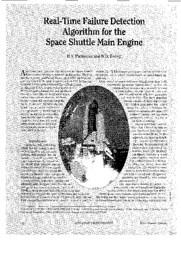 (PDF) Real time failure detection algorithm for the Space Shuttle main ...