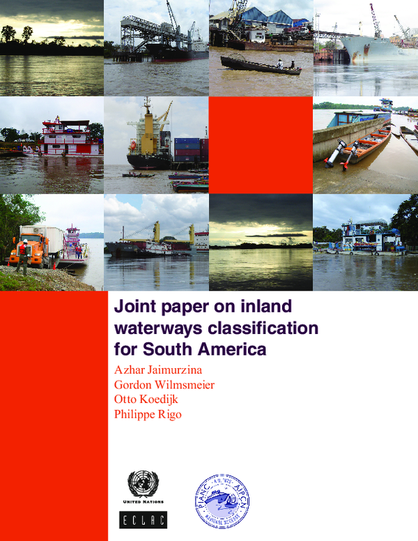 (PDF) Joint paper on inland waterways classification for South America