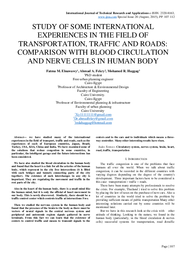 (PDF) Study of Some International Experiences in the Field of ...