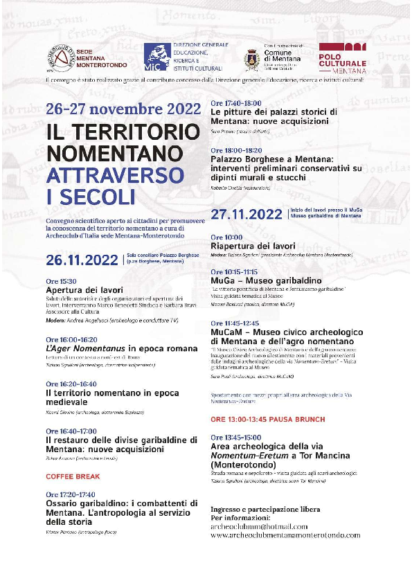 (PDF) Il territorio nomentano in epoca medievale