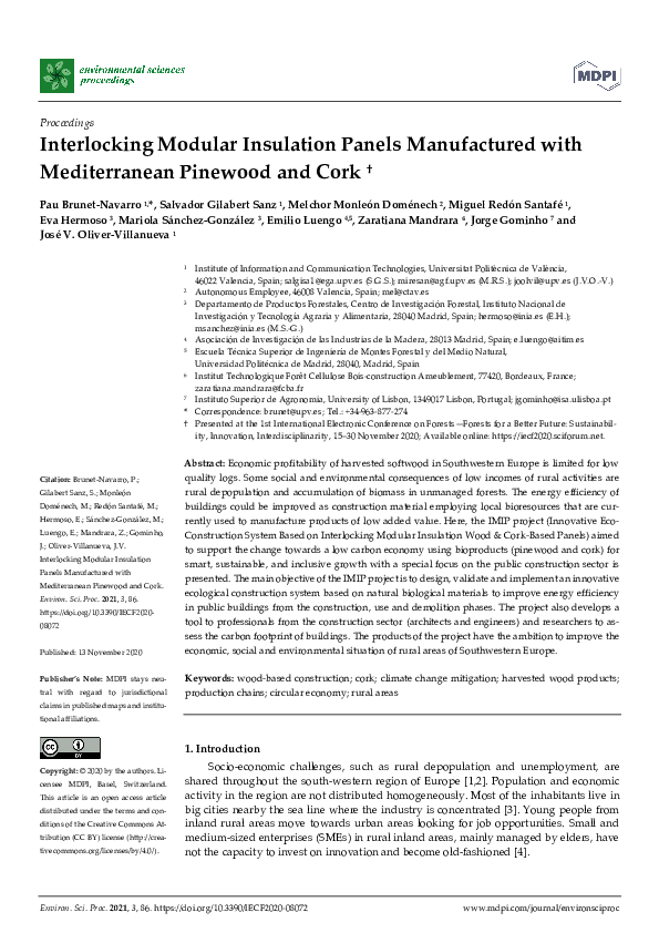 (PDF) Interlocking Modular Insulation Panels Manufactured with ...