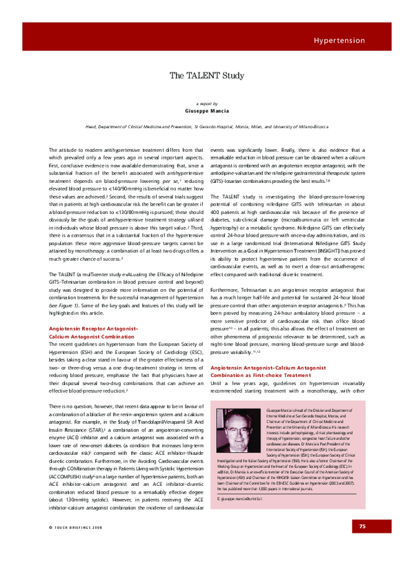 (PDF) The TALENT Study