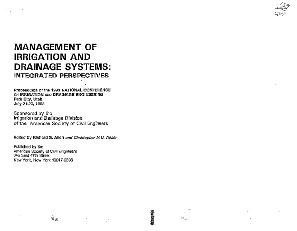 Pdf Optimizing Conjunctive Water Use In A Dynamic Stream Aquifer System Richard C Peralta 