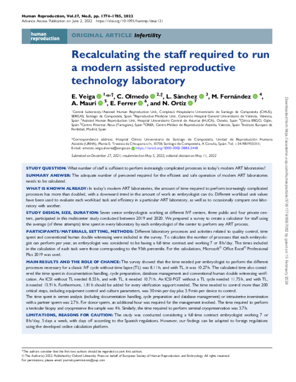 (PDF) Recalculating the staff required to run a modern assisted ...