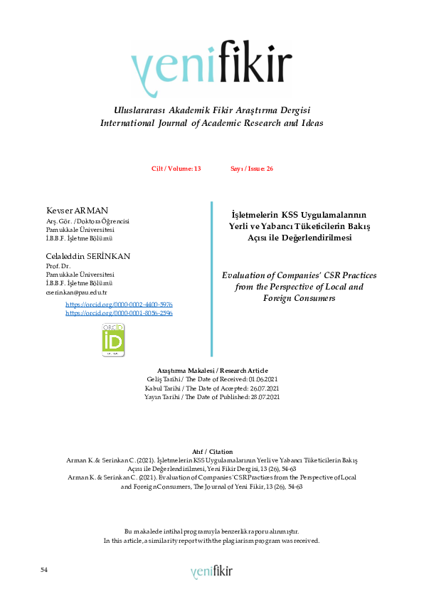 (PDF) Comparison of CSR Practices of Companies with the Perspectives of ...