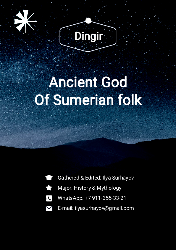 (PDF) A Summary of "Sumerian are Turkic" relying on Sumerian Dingir and ...