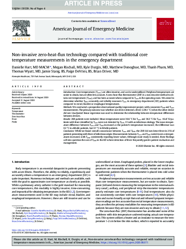 (PDF) Non-invasive zero-heat-flux technology compared with traditional ...