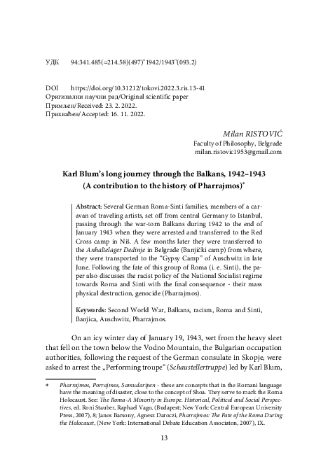 (PDF) TOKOVI ISTORIJE 3 2022 RISTOVIC compressed