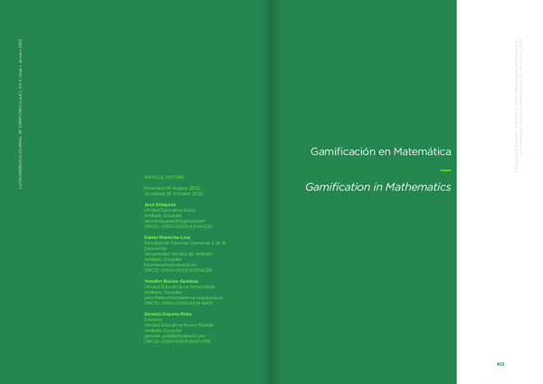 (PDF) Gamification in Mathematics
